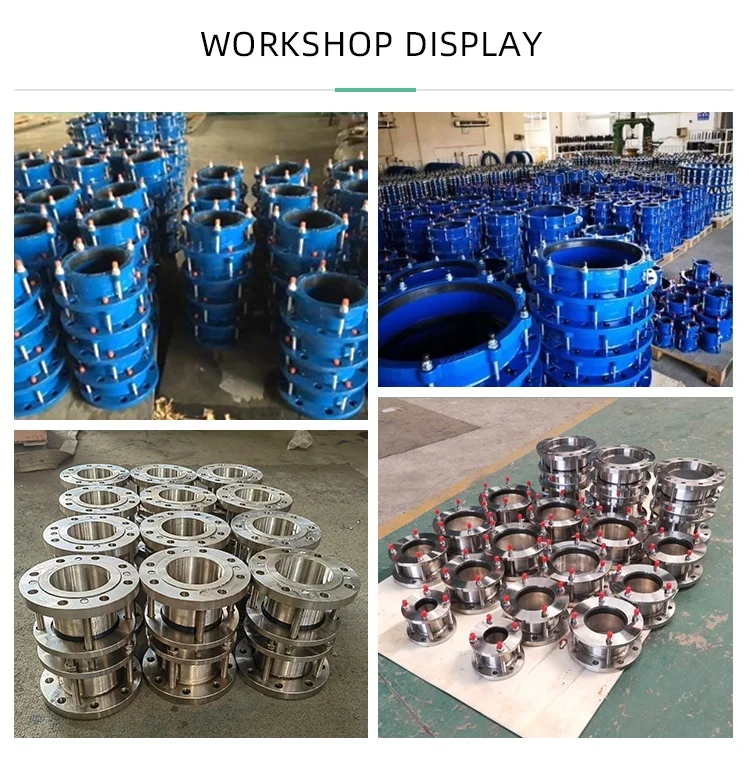 Factory Universal Ductile Iron Flange Adaptor Coupling Joint For Hdpe Pvc Pe Dci Di Pipe - Buy ...