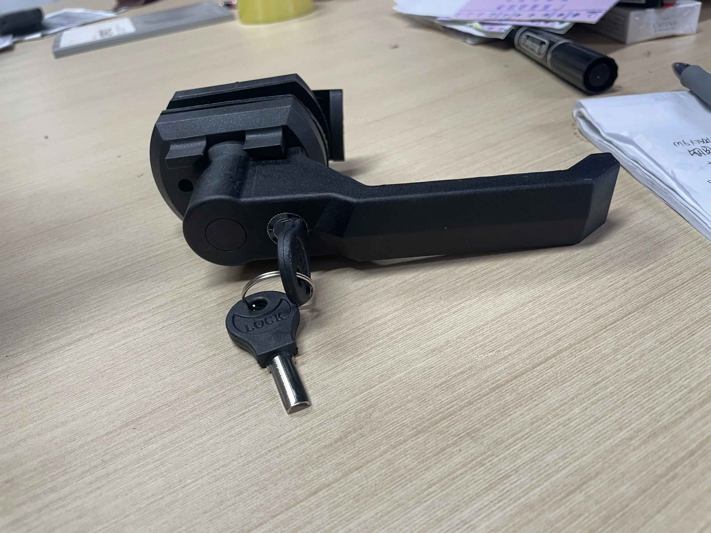 Secure and Convenient Access Door Handle for HVAC Systems