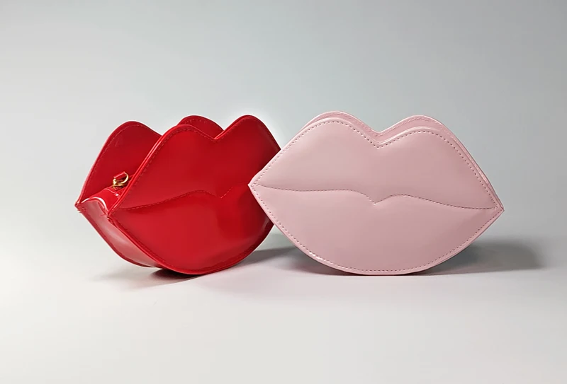 Trending Lip Shaped Cosmetic Bag - Fashionable & Durable
