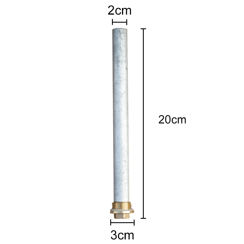 10pcs Magnesium Sacrificial Anode Extruded Magnesium Anode Rod Bar ...
