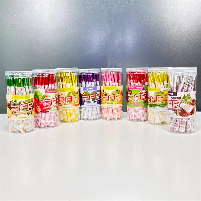 Multifarious Flavored Rolling Paper For Smoking Pre Rolled Cones ...