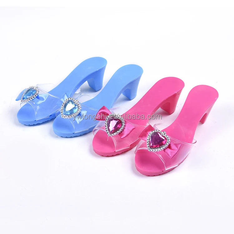 2021 Classic Party Shoes - Cosplay Elsa Kids High Heel Toys