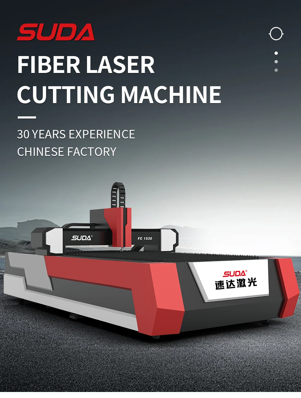 Suda Factory Direct 3000w Cnc Plasma Laser Cutting Machine For Steel ...