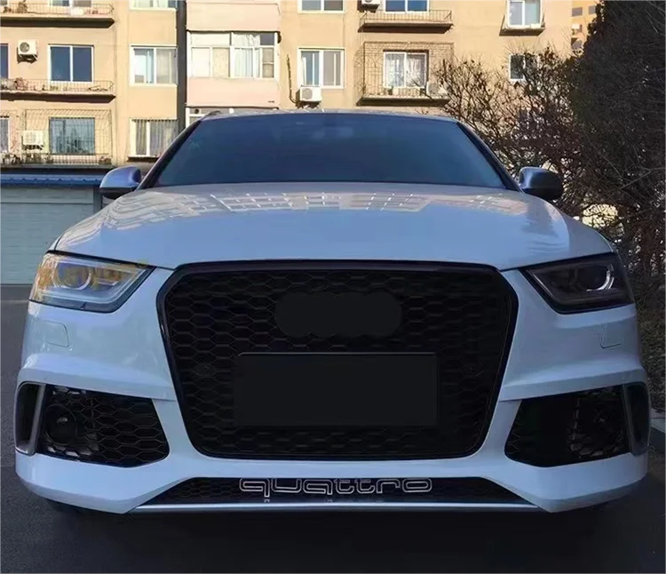 Front Bumper and Grille for Audi Q3 2012-2015 | Upgrade to RSQ3 Style - Easy Installation ...