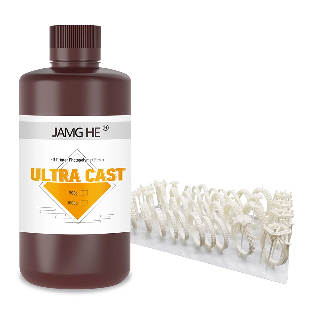 Jamg He Ultra Cast 3D Printer Resin for Jewelry Casting