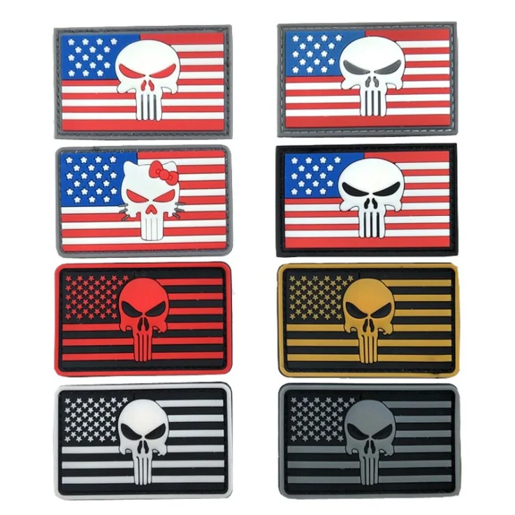 Customized Rubber 3D Logo Patches Silicone Tag 2D/3D PVC Letter ...