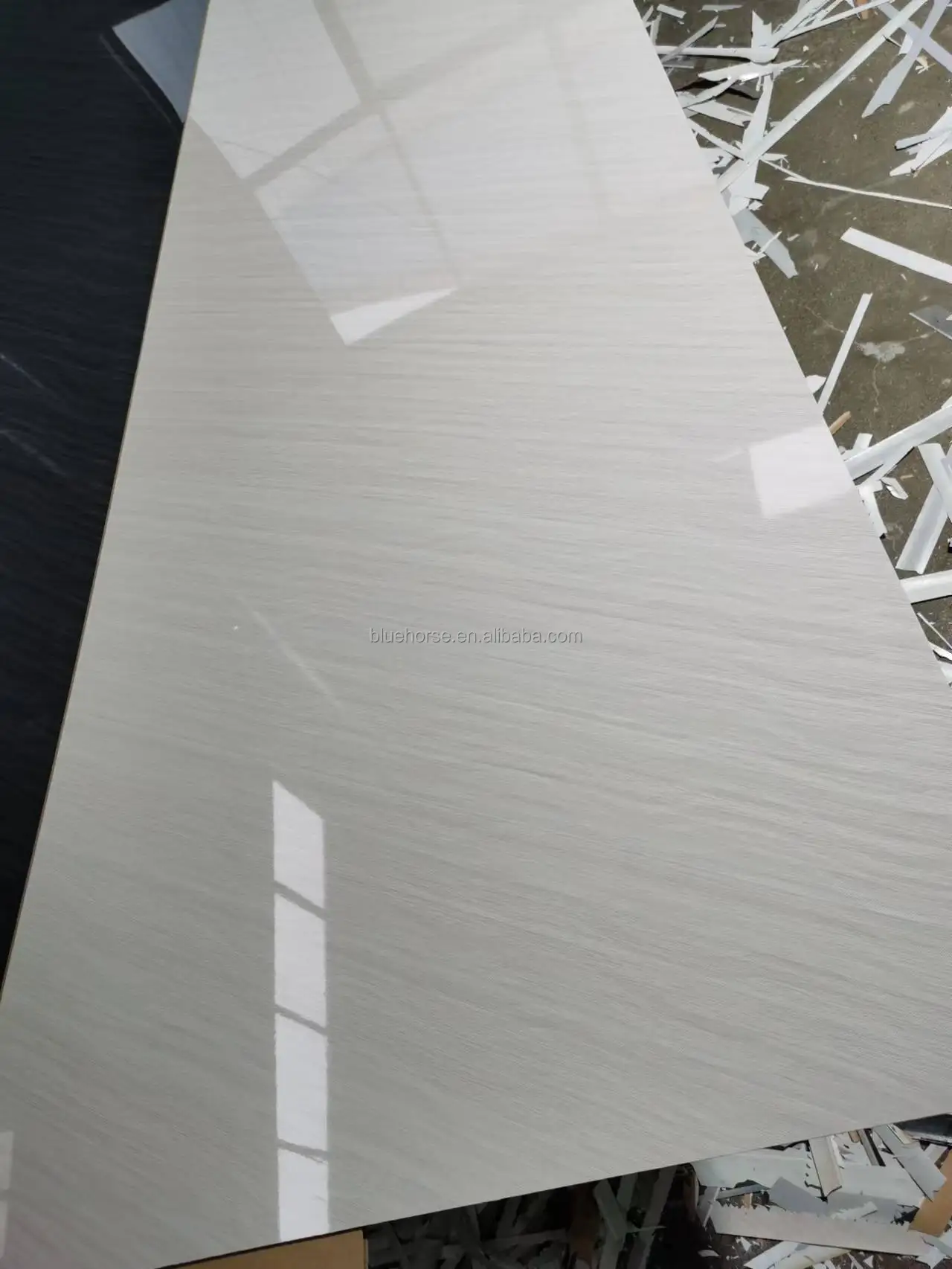 15mm Pvc Uv Marble Mdf Wall Panel High Glossy Uv Mdf Sheet For Home Decoration Baby's Skin Pet ...