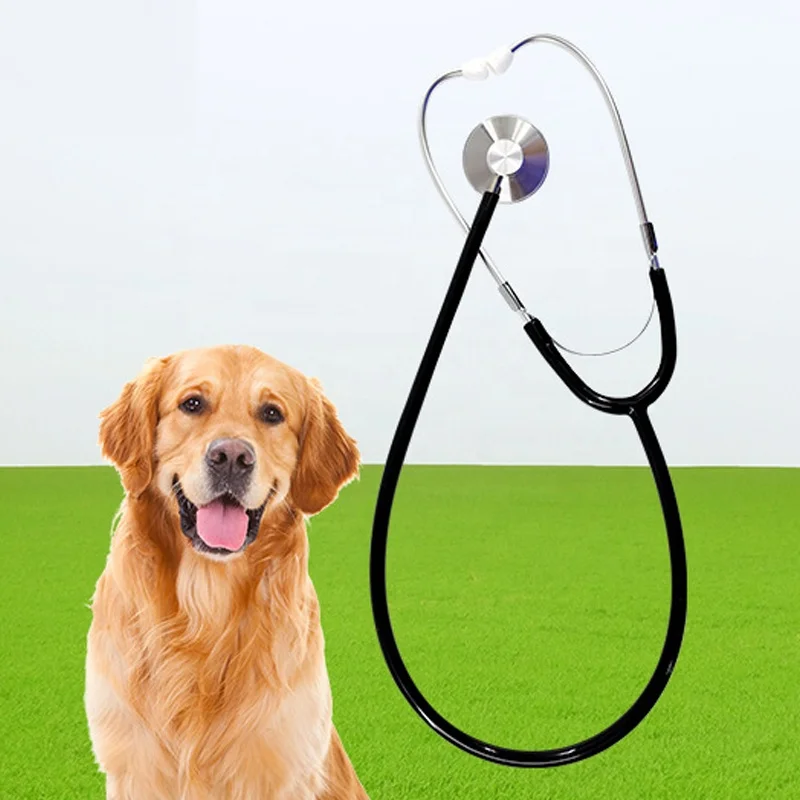 Veterinary Stethoscope medical portable sthethoscope vet animal use ...