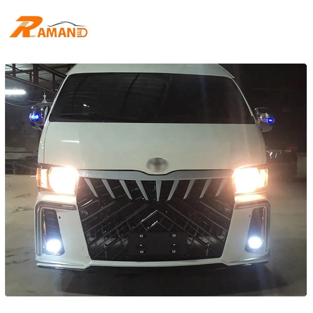 Hiace 200 2005-2018 Wide Series Bodykit Accessories Rear Front Bumper ...