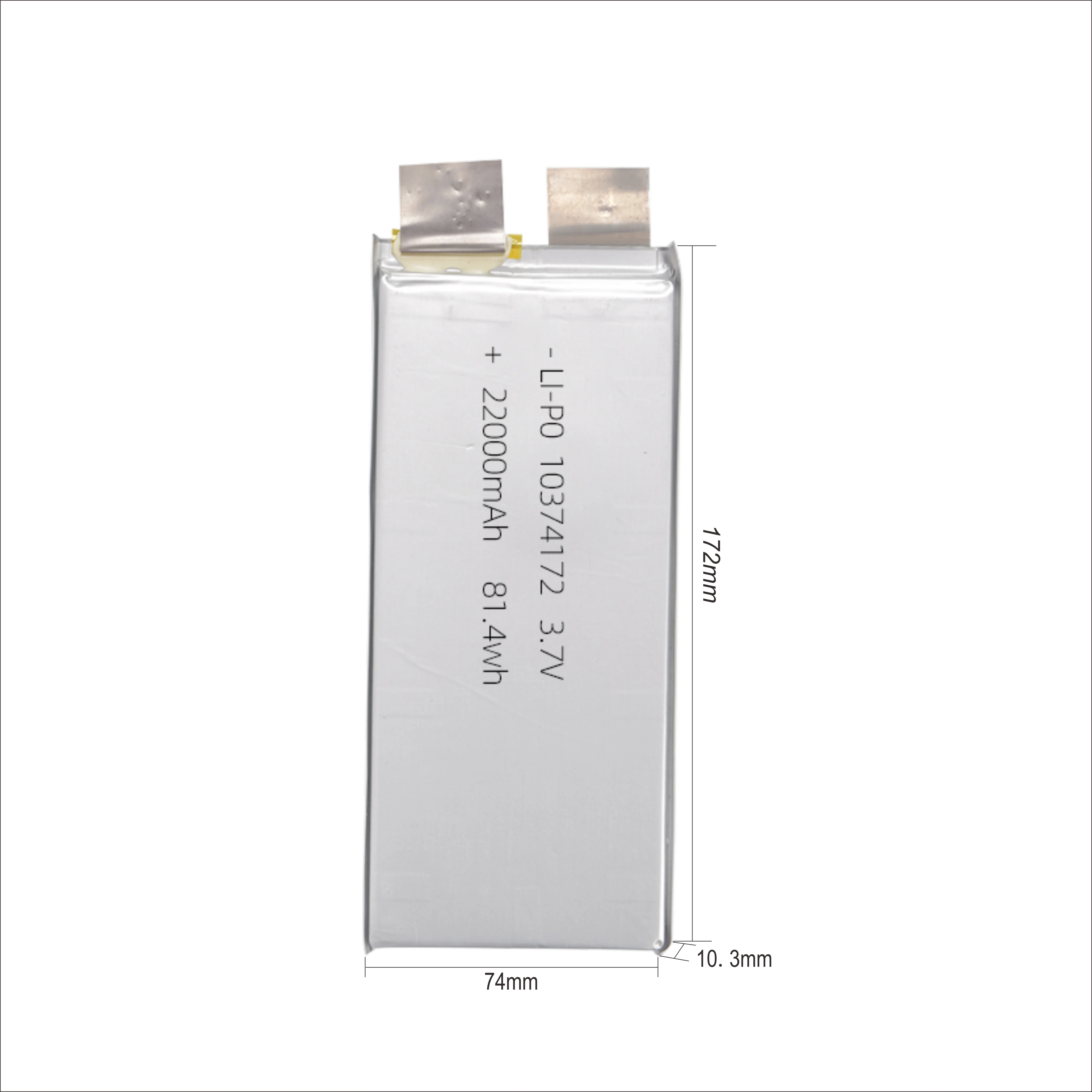 22ah Lipo Battery Cell Ternary Lithium Polymer Battery 10374172 ...