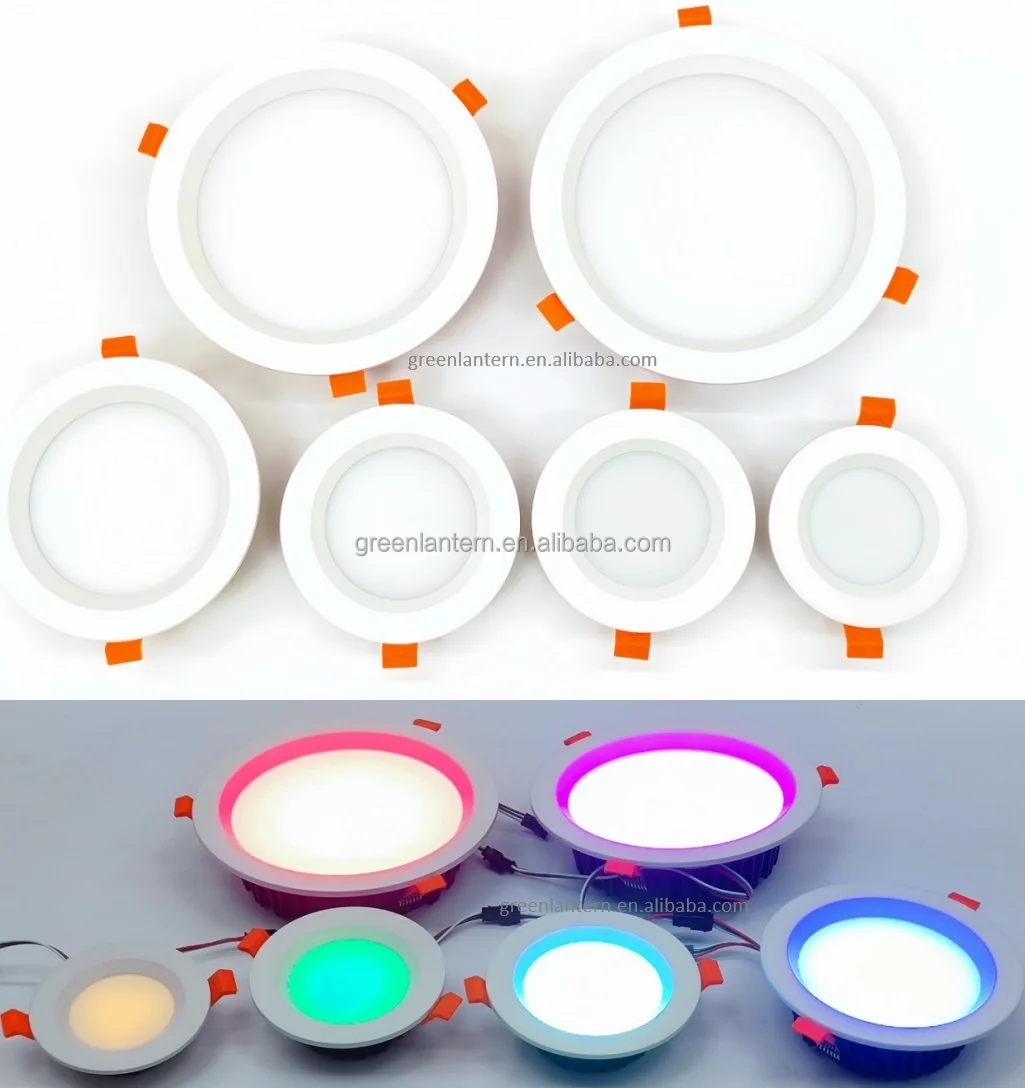 24V WS2811 Addressable RGB LED Downlights for Hotels & Living Rooms