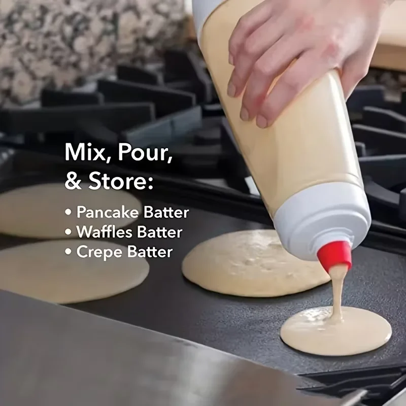Hand Batter Mixing Bottle - Efficient Kitchen Utensil