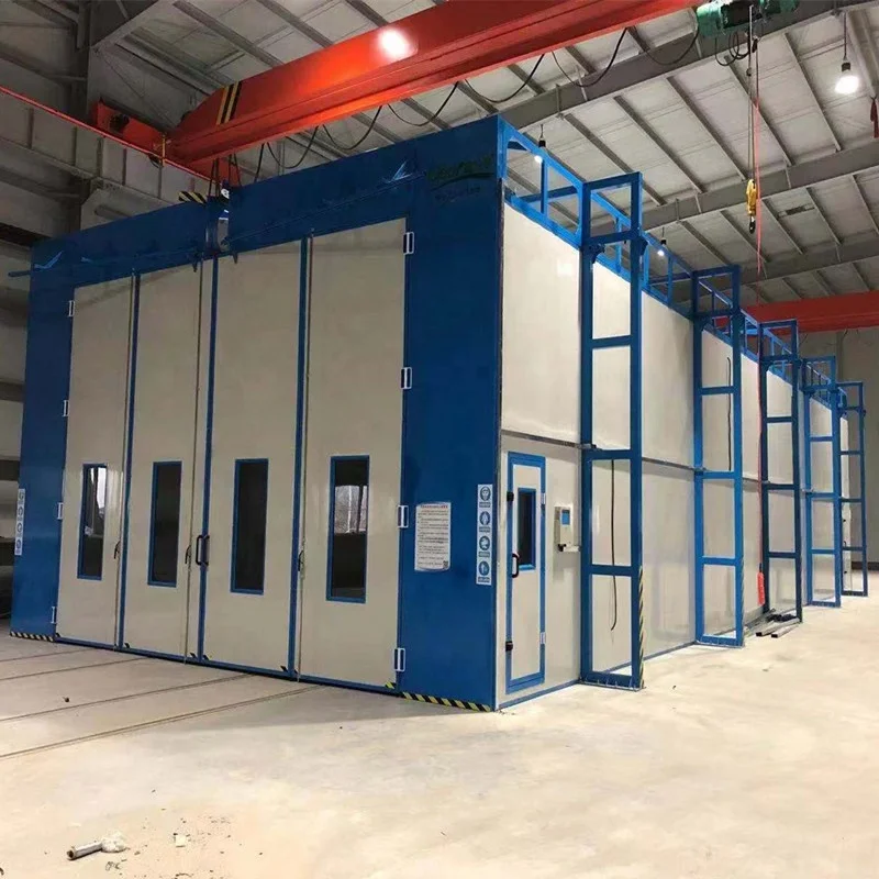 Large Paint Booths - Customized Solutions for Truck Painting