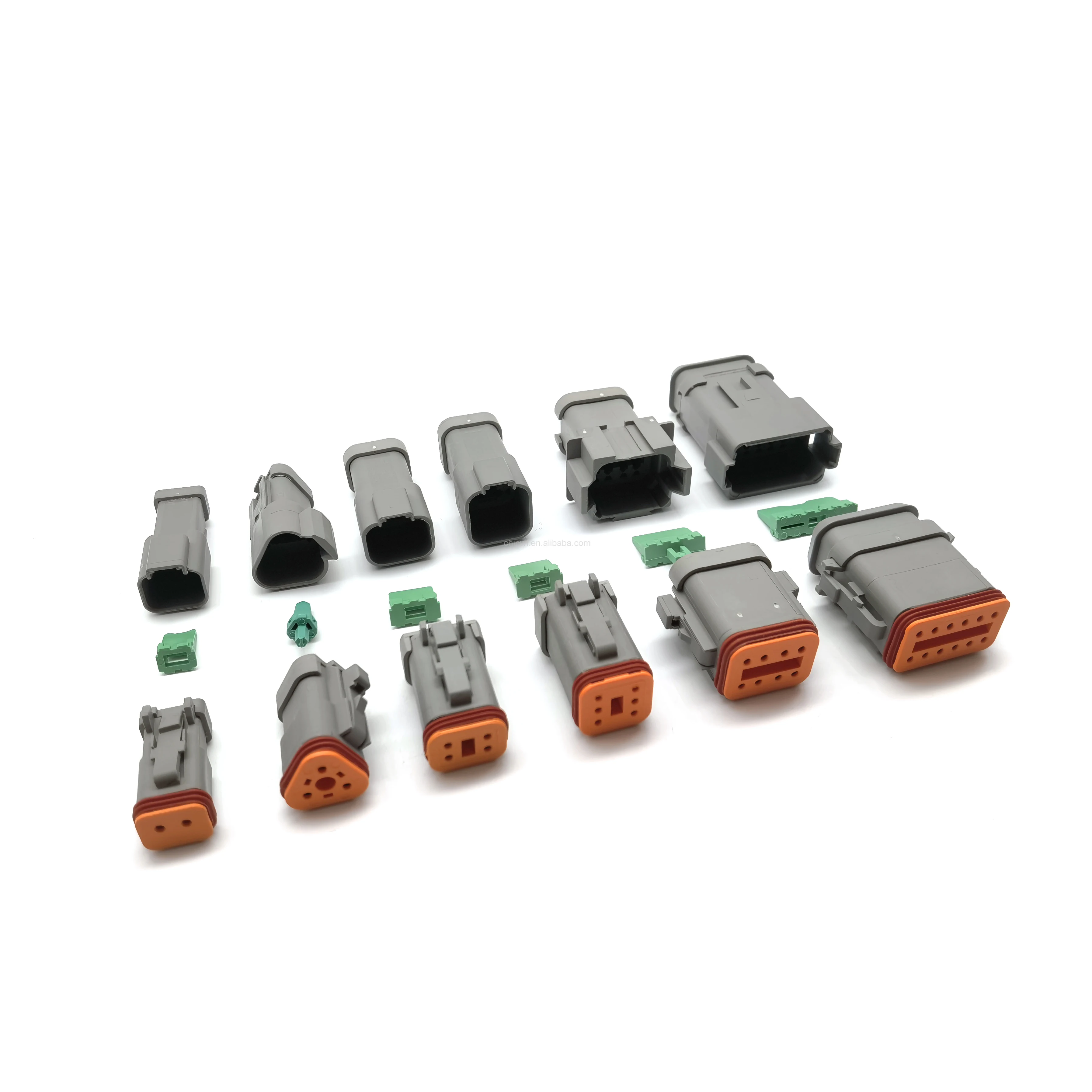 2 3 4 6 8 12 Pin Deutsch Dt04 Dt06 E003 Series Waterproof Male Female ...