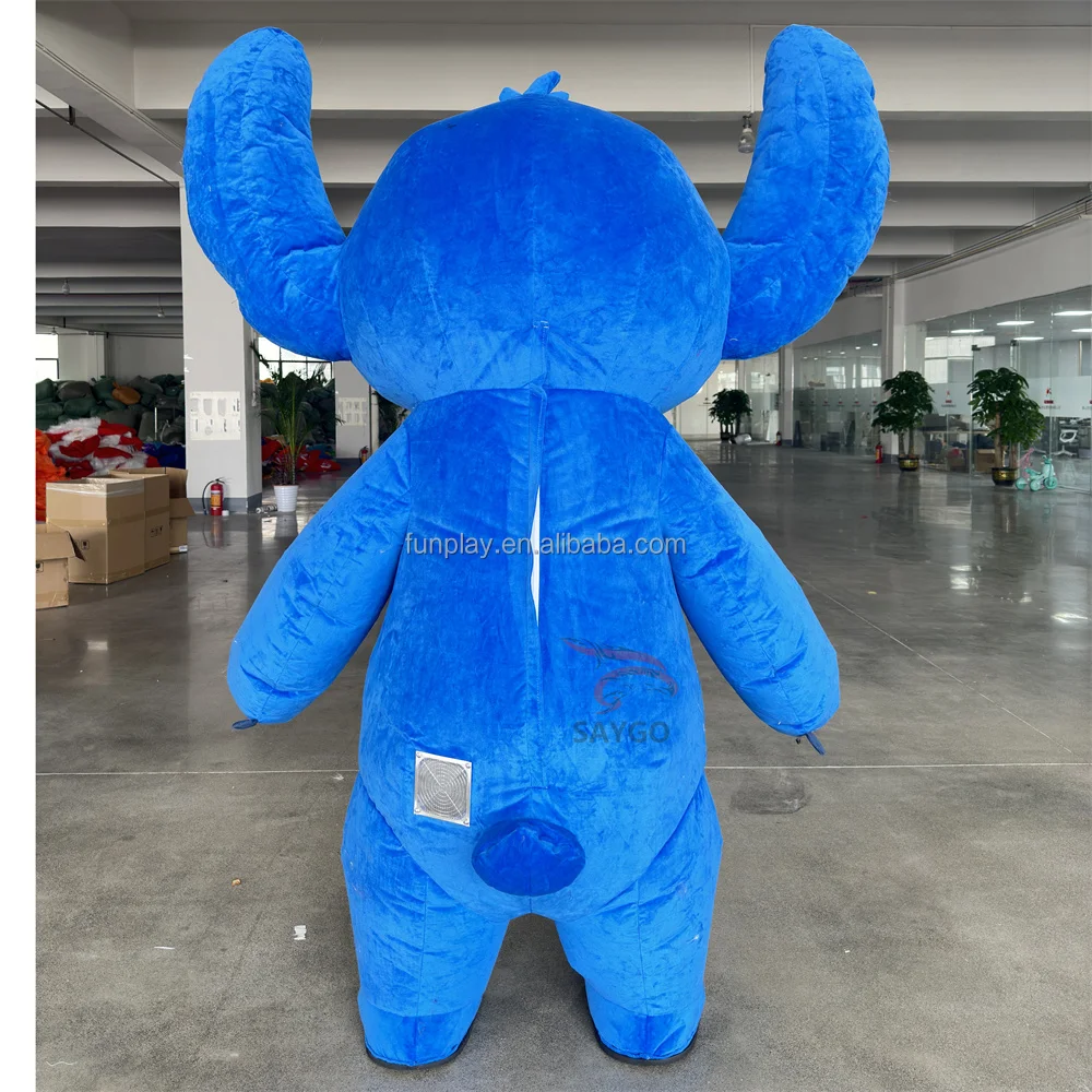 Inflatable Stitch Mascot Costume - Fun for Parades & Events
