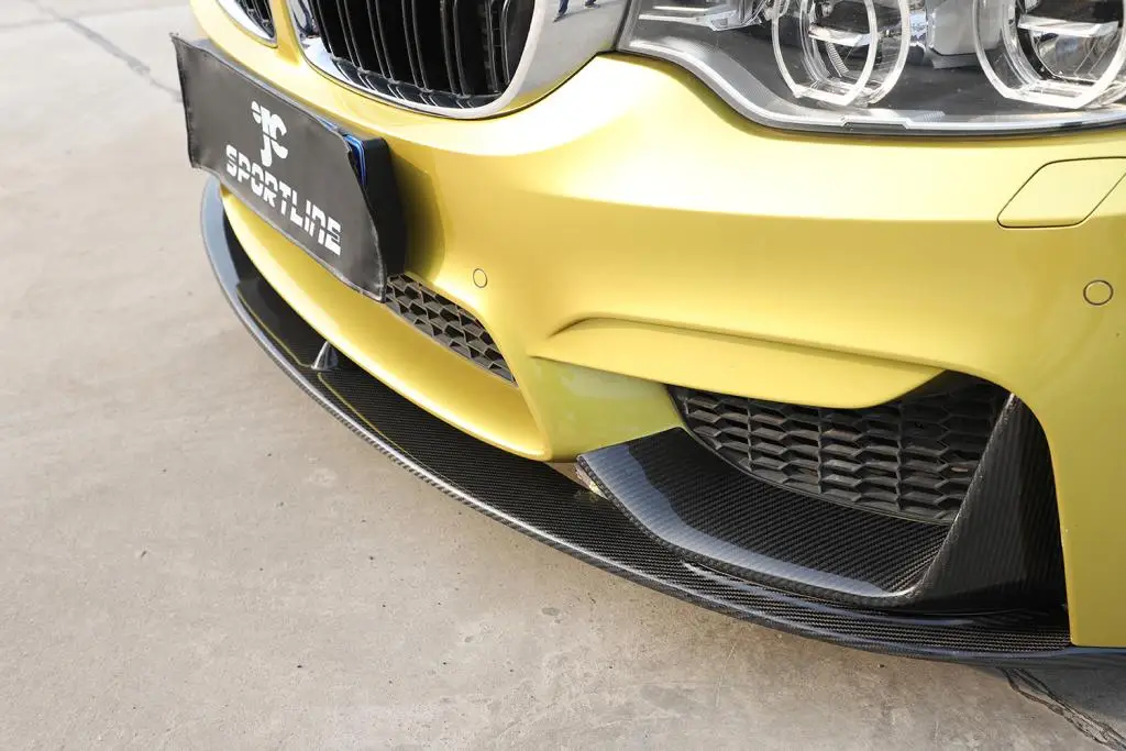 JCSPORTLINE Carbon Fiber Front Lip for BMW F80 M3 F82 M4 2014-2017 (fits: M3 M4)| Alibaba.com