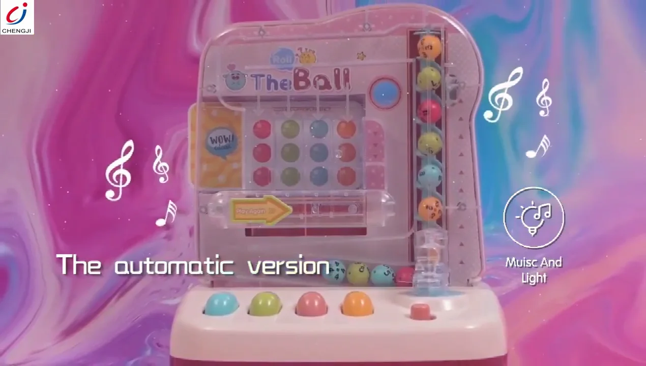 Multifunctional Color Matching Table Game Toys Rolling Balls Track Game ...