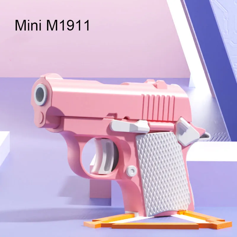 Hot Sale Mini M1911 Toy Gun With 3d Printed Gravity Fidget Kids Small ...