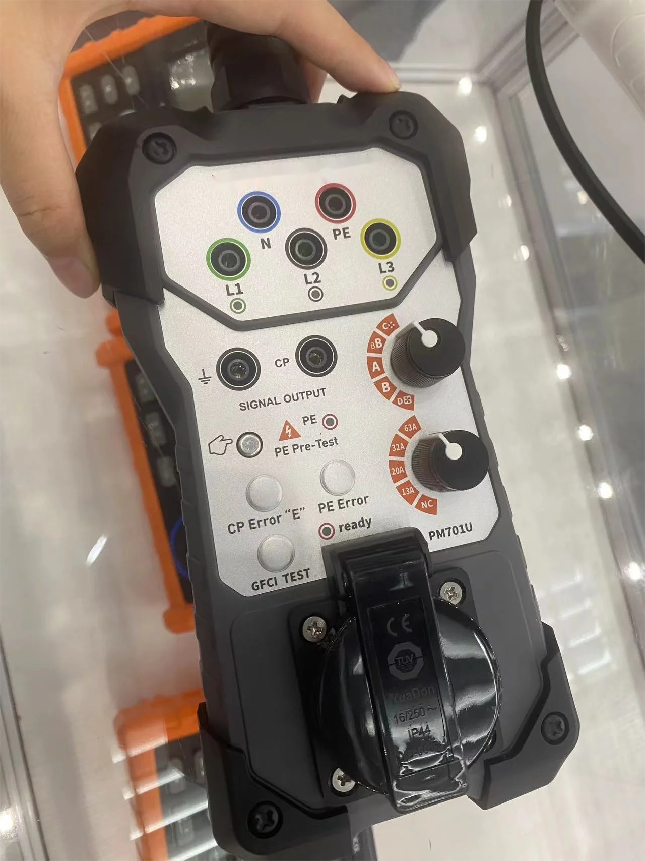 Tesla EVSE Adapter & Power Quality Tester for EV Charging Station OEM