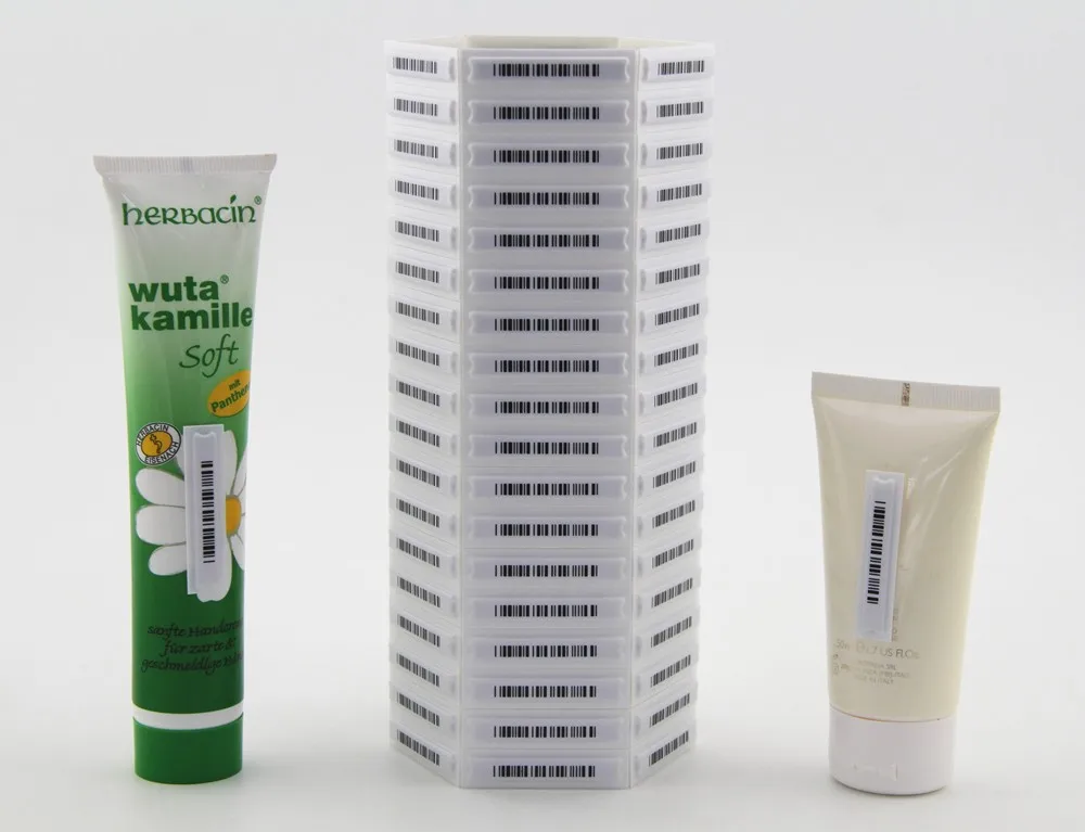 Waterproof Eas Soft Tag Barcode Adhesive Anti-theft Label Security Tags ...