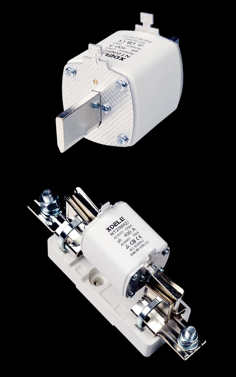 Nh2 Nh Series Ac500v Hrc Fuse Base Low Voltage Ceramic Fuse - Buy Fuses ...