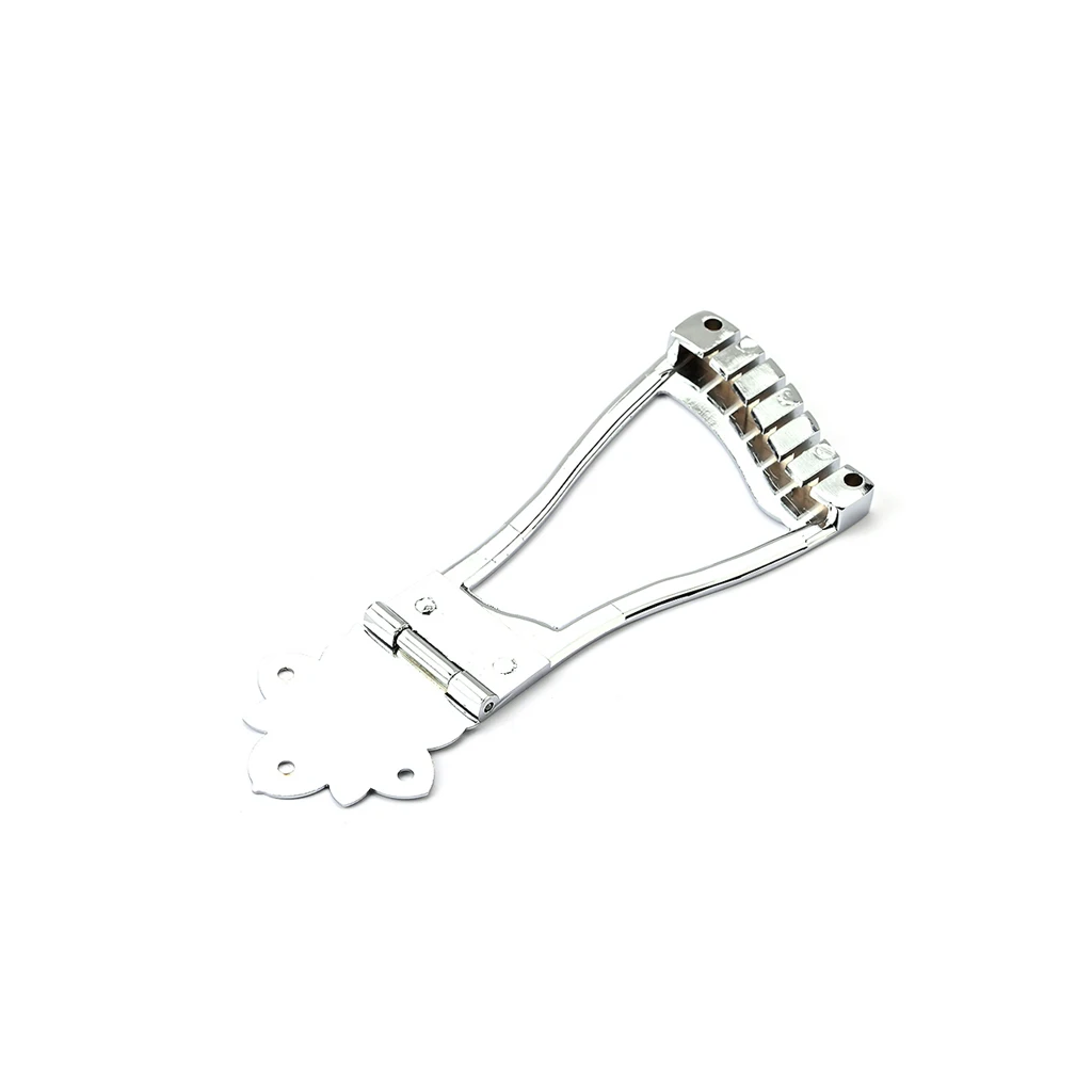 6 String Guitar Trapeze Tailpiece Bridge For Jazz Archtop Guitar ...