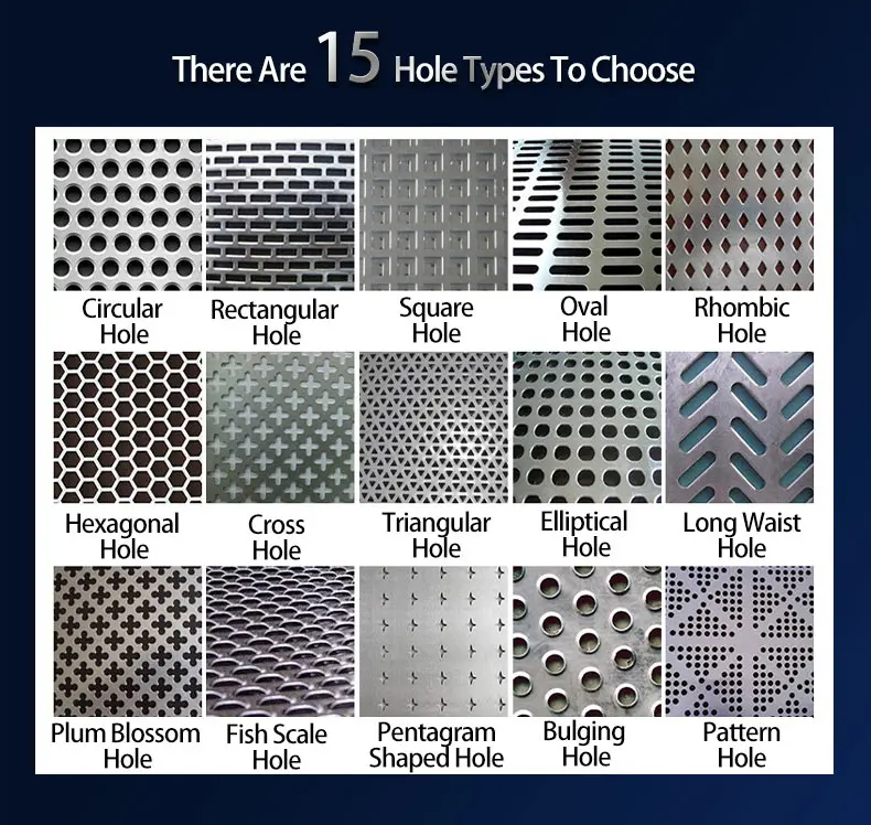 Perforated Metal Mesh Sheet Sheets Stainless Steel Decorative ...