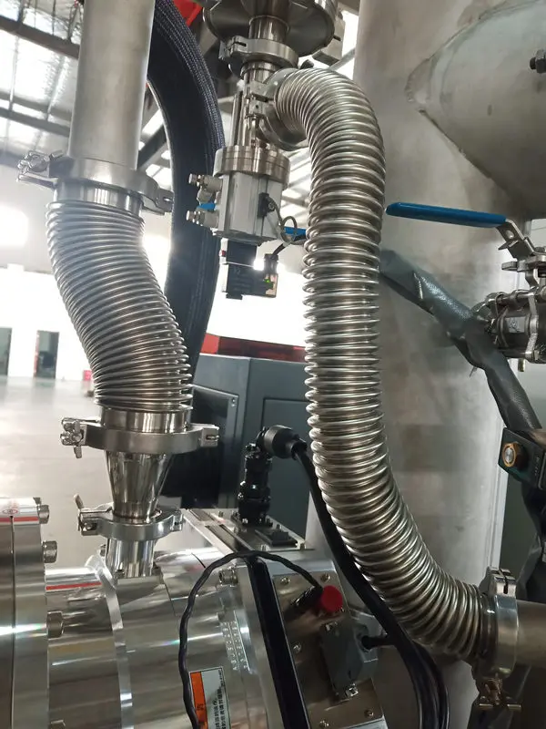 Stainless Steel KF Vacuum Connection Flexible Compressible Bellows Hose ...