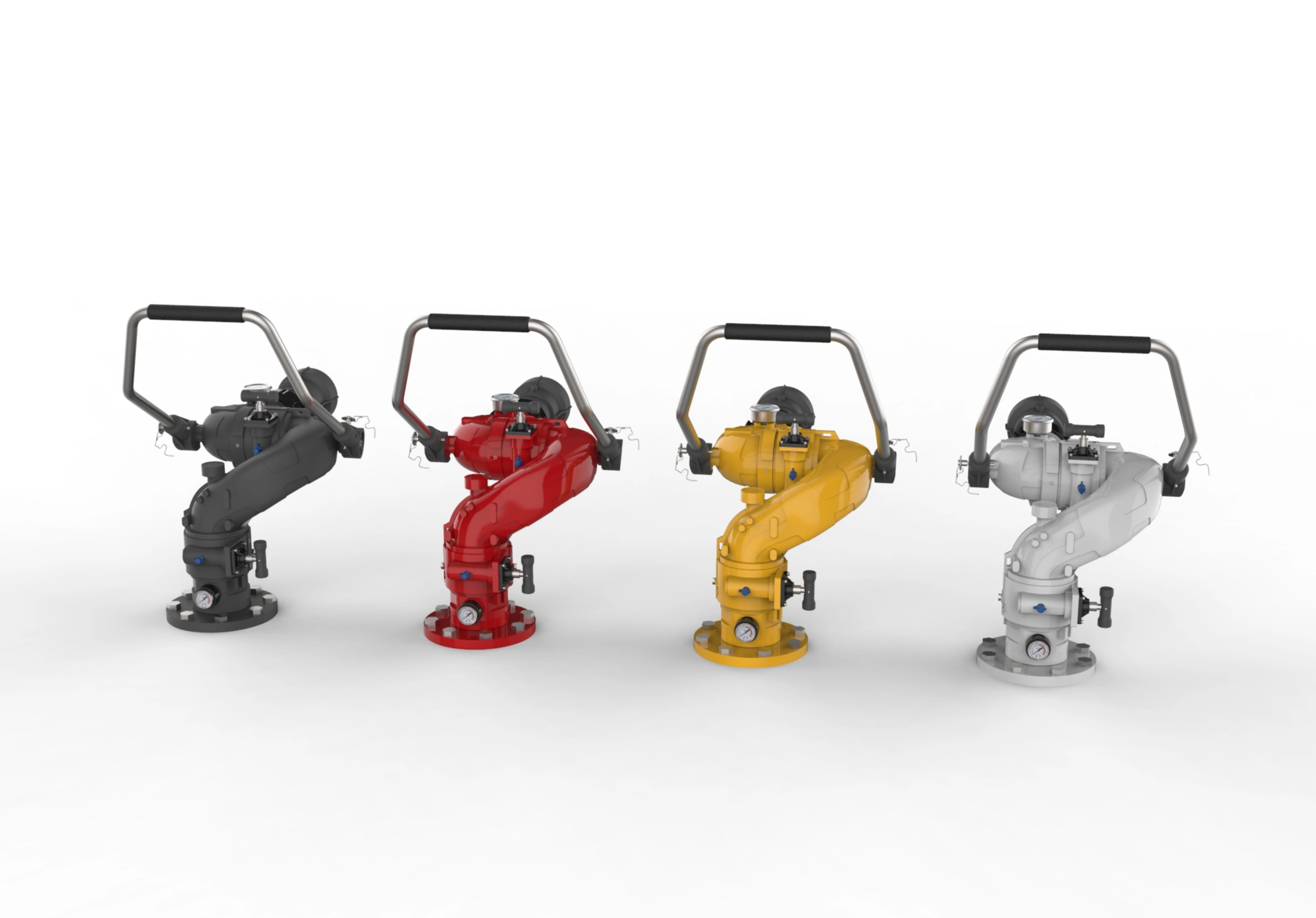 6000lpm Fixed Water Monitor With Hand For Fire Fighting - Buy Fire ...