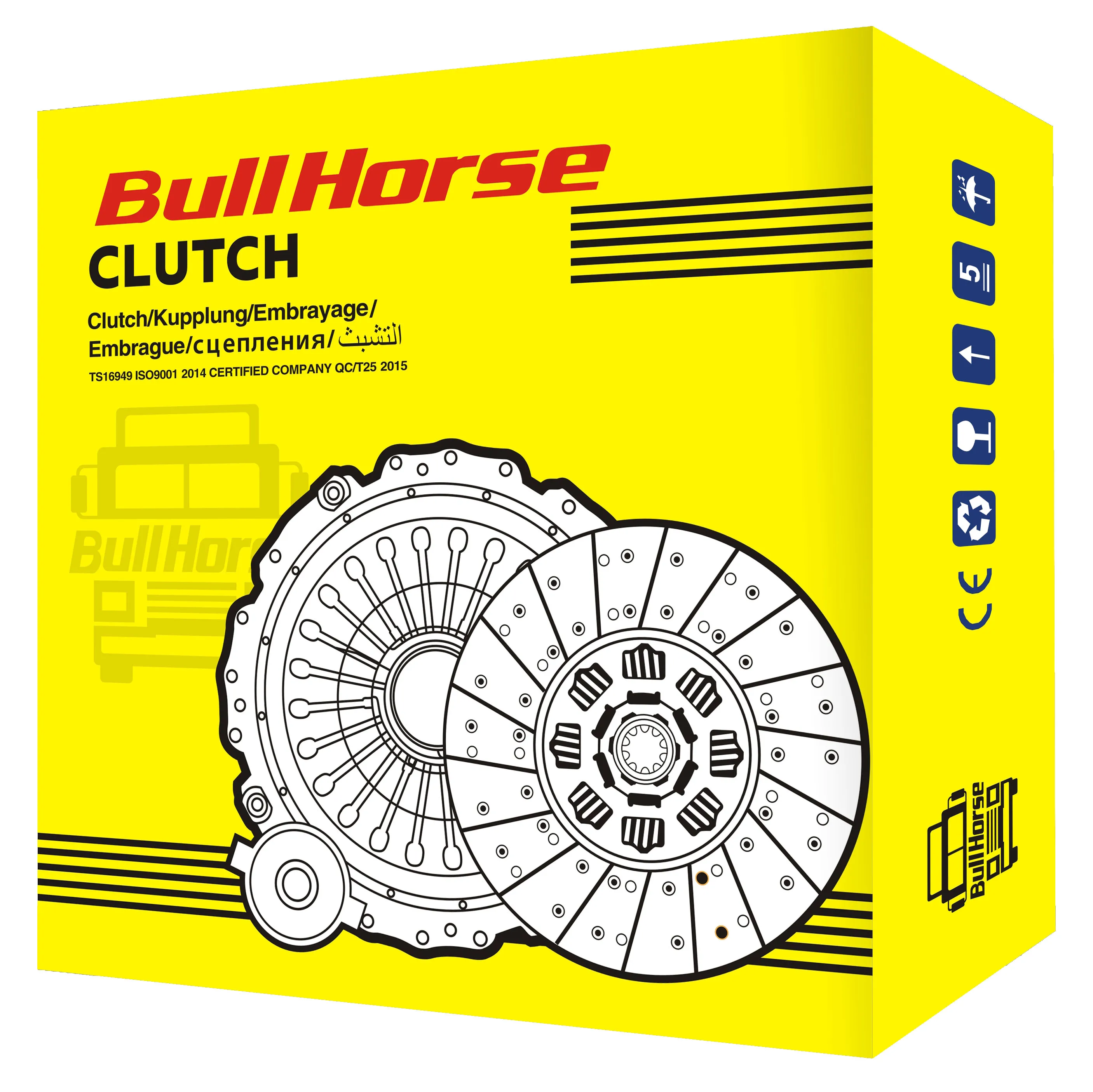 Tractor Clutch Cover Tracker Clutch Disc Bullhorse 3482634003 For Vlv ...