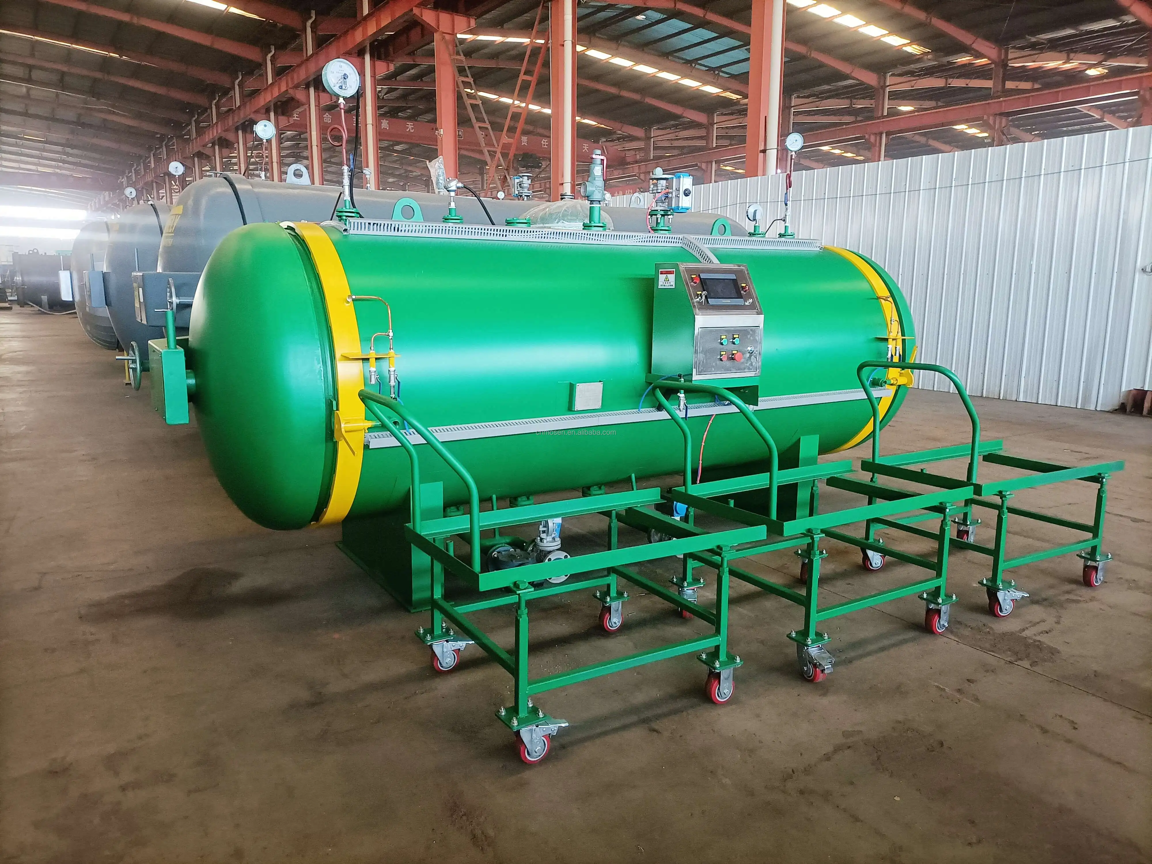 Double Door Steam Autoclave for Mushroom Cultivation