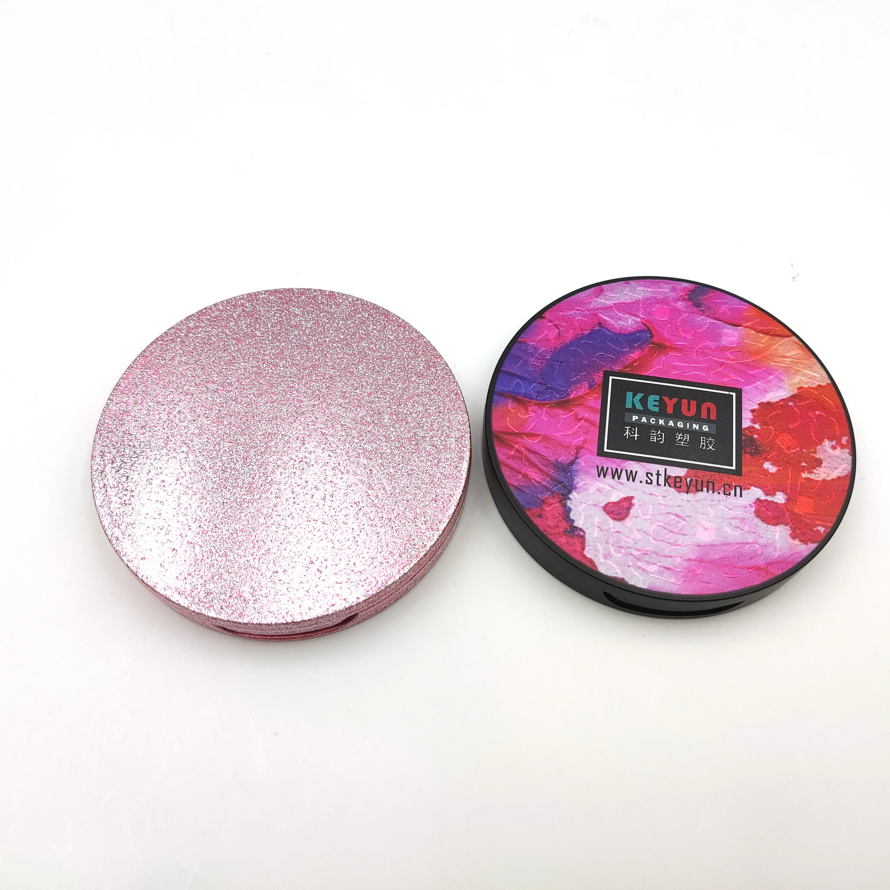 Luxury Custom Makeup Pressed Powder Container Blush Packaging 59mm ...