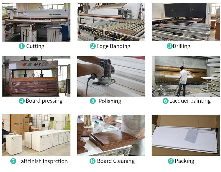 Standard Size Office Front Reception Desk Table Modern Reception Desk ...