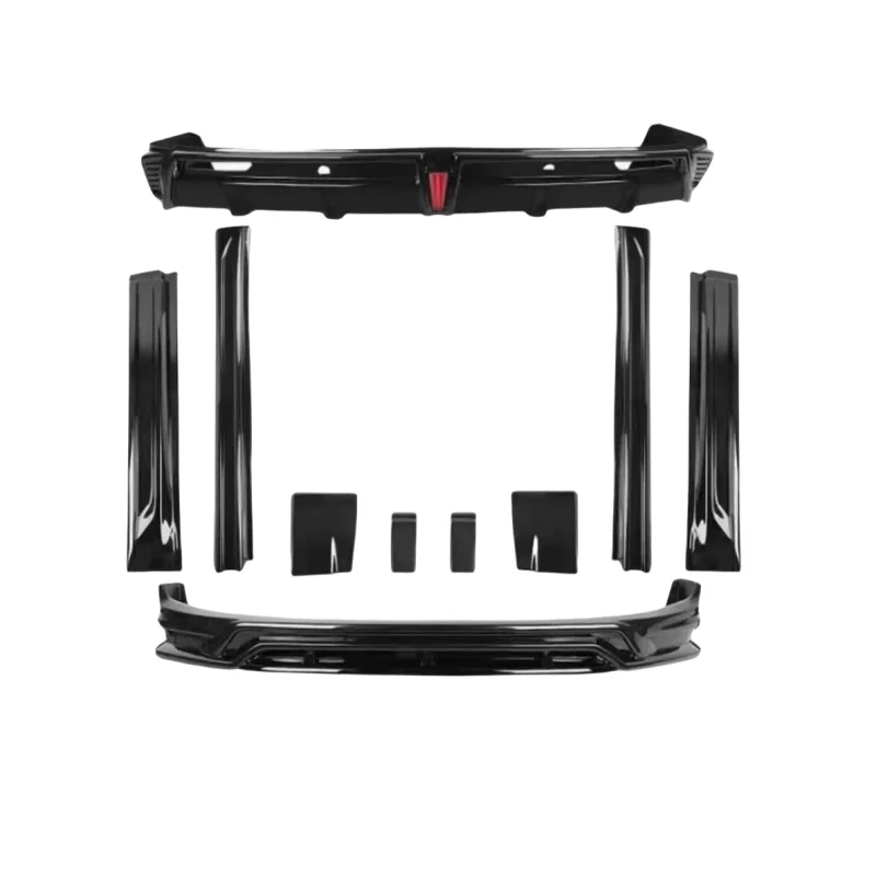 Sport Style Front Lip Rear Bumper Side Skirt Rear Wing For Lixiang L7 ...