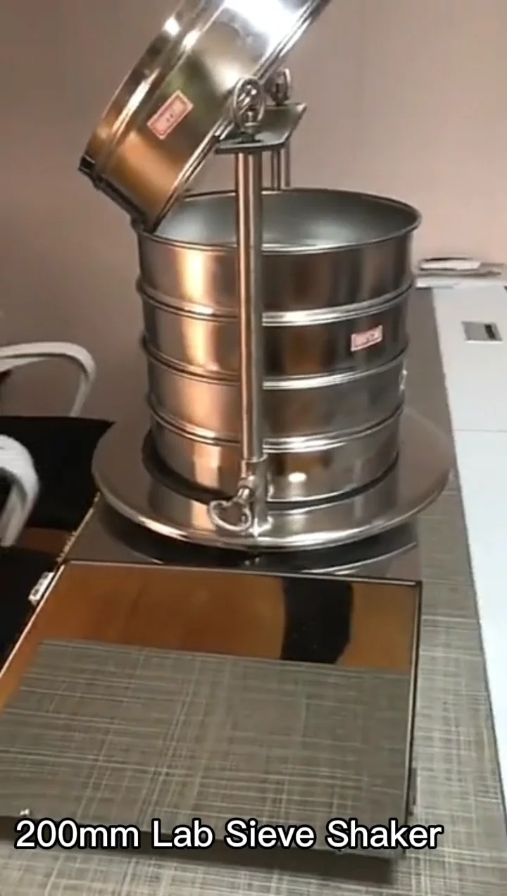 200 Lab Testing Precision Test Vibrating Sieve Shaker Sifting Machine ...