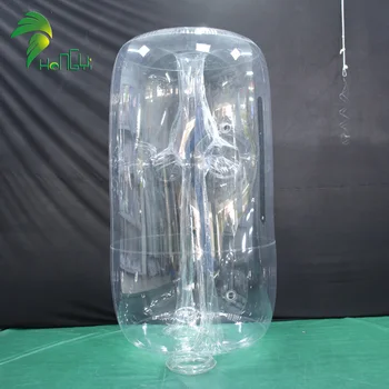 Newest Clear Pvc Cylinder Shape Inflatable Body Suit Hongyi Inflatable ...