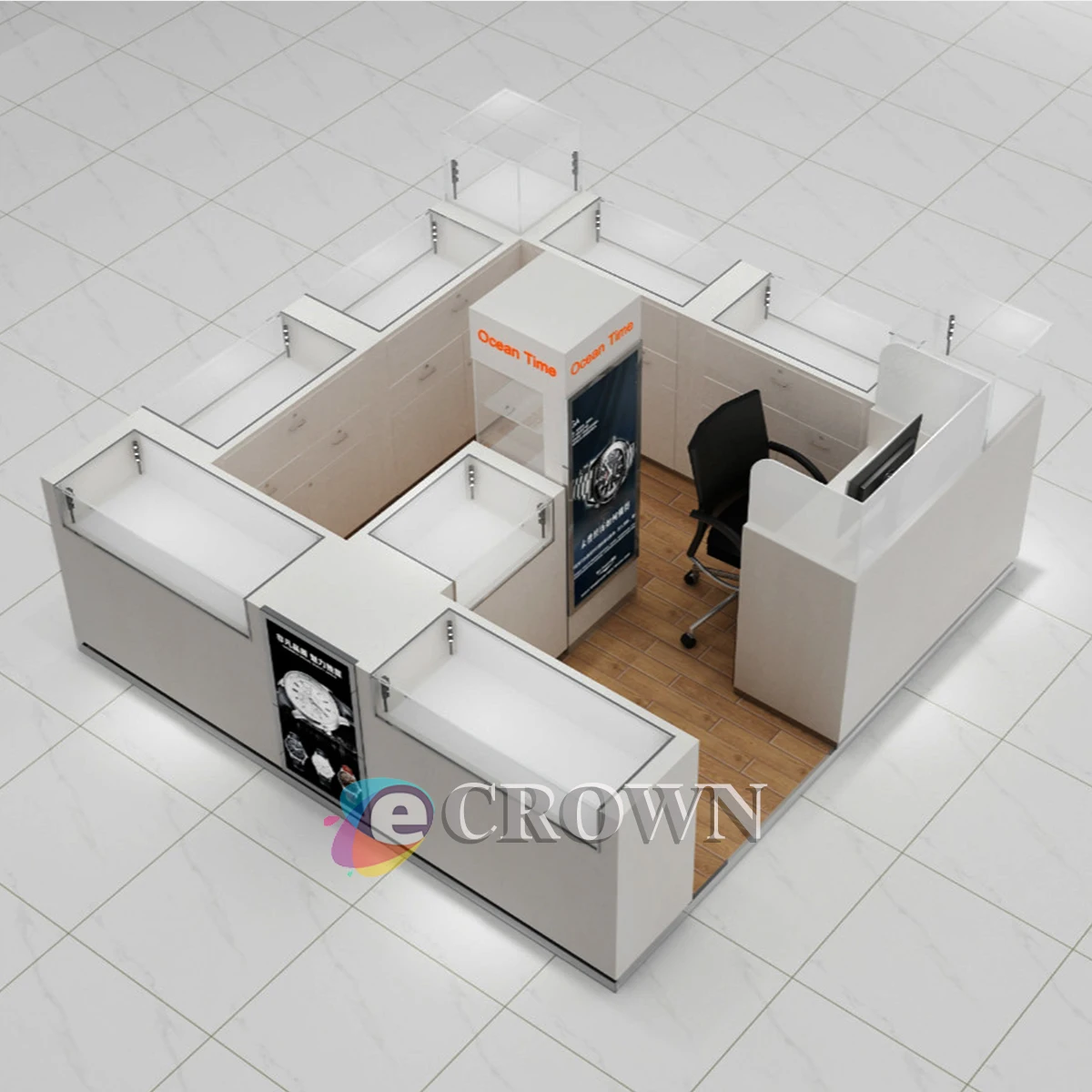 Modern Kiosk Design Watch Booth Watch Lounge Watch Kiosk - Buy Kiosk ...