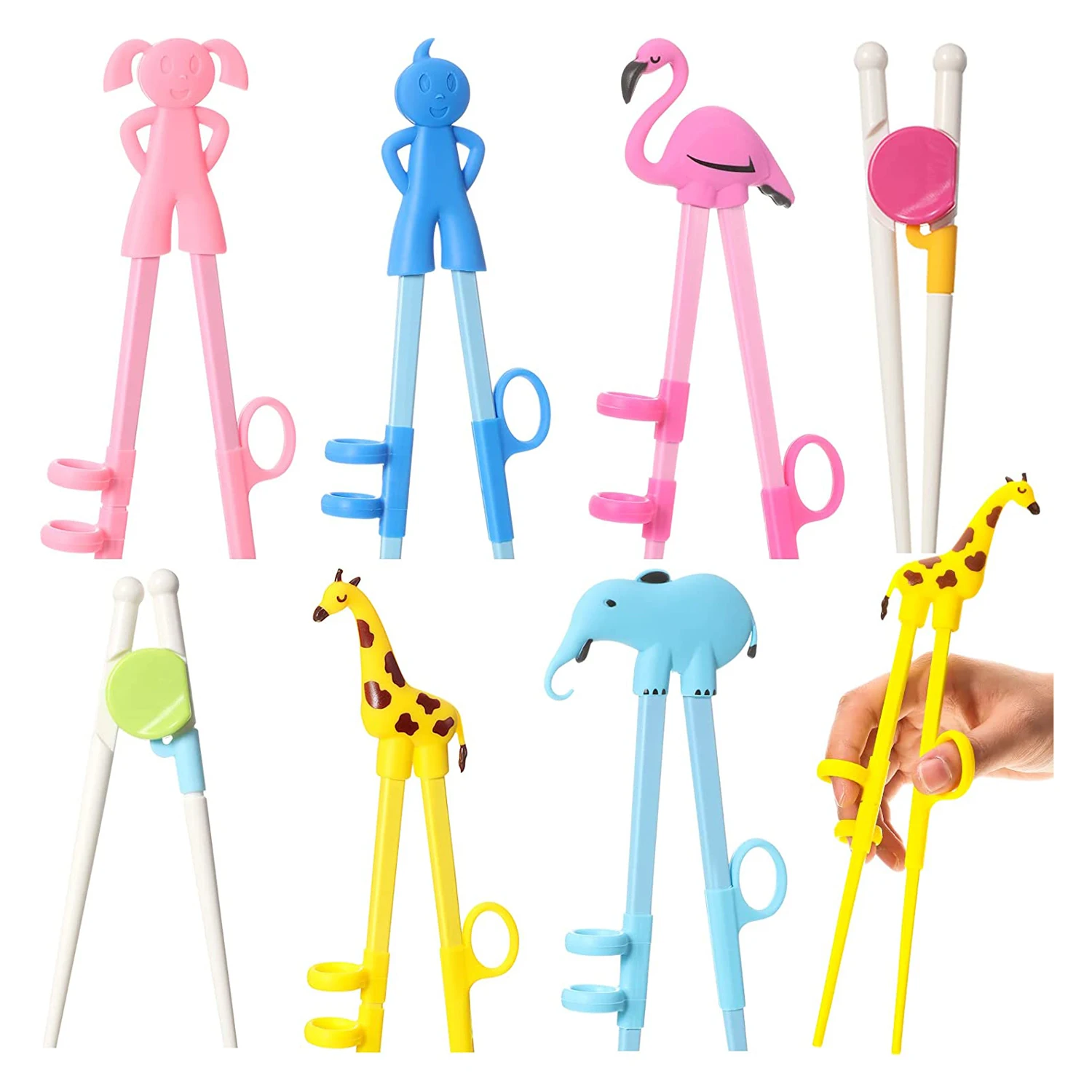 Kids Training Chopsticks - Fun Learning with Cute Animals