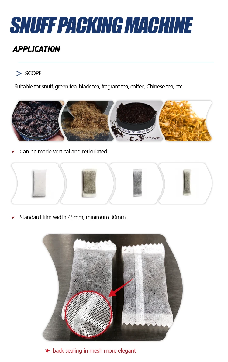 Automatic Snus Packing Machine - High Speed & Efficiency
