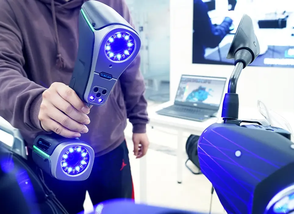 3d Laser Scanner Lidar Scanner Infrared + Blue Laser High Scan Speed ...