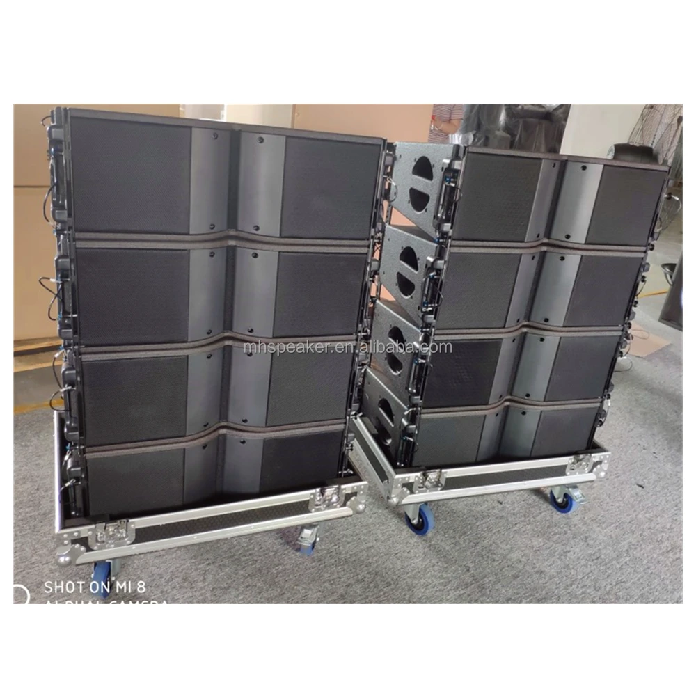 Professional Dual 8-inch 450w Portable Indoor Club Mini Line Array ...
