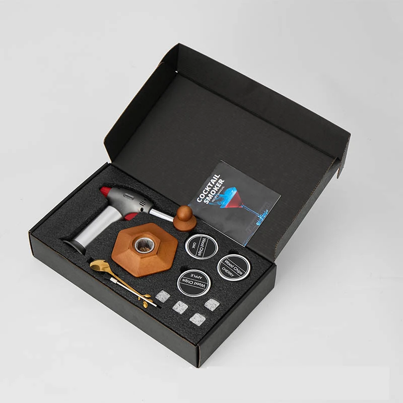 Best Seller Wood Cocktail Smoker Kit - Customizable Design