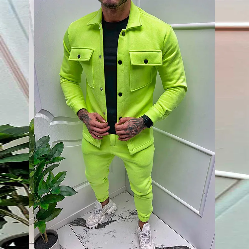 Men Two Piece Sets - Custom Fashion Jacket Suits