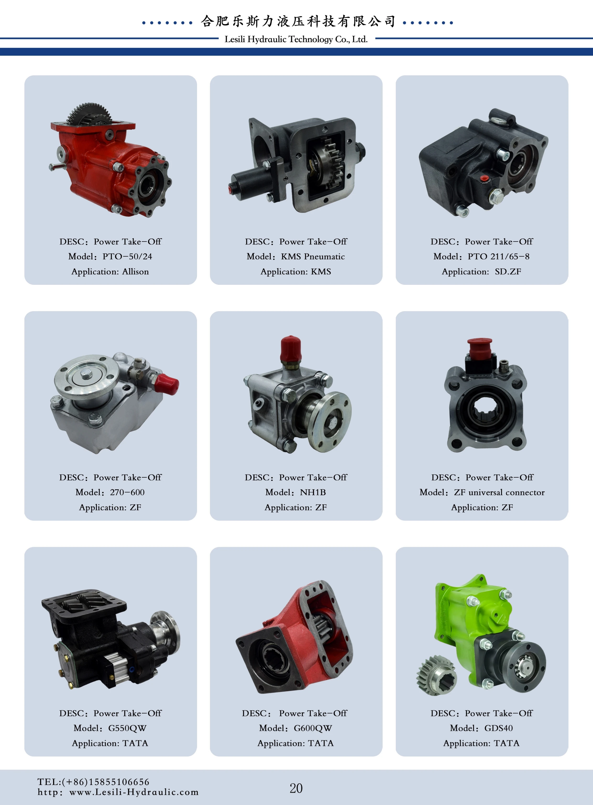 Canter MYY5T Hydraulic Pto Gearbox Power Take-Off Gearbox for NKR71 ...
