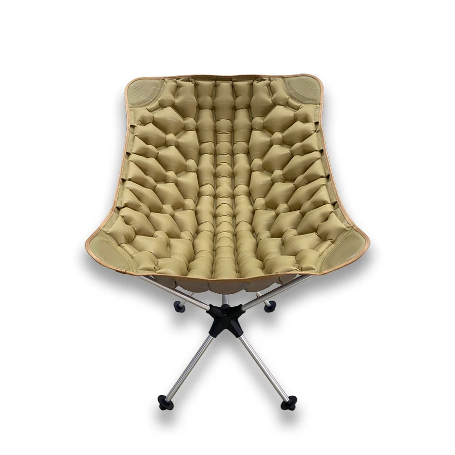 New Portable Inflatable Moon Chair with Air Seat and Back for Cold ...