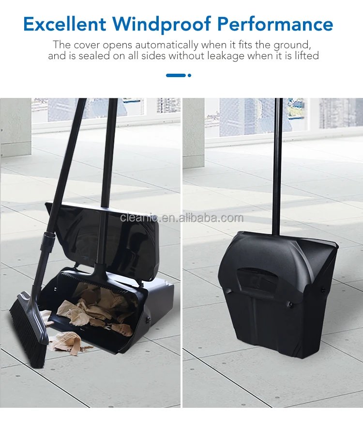 Cleanic Broom and Dustpan Set - Durable and Efficient
