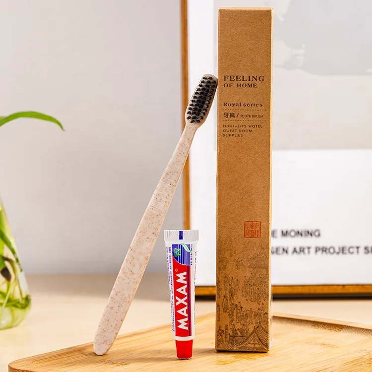 Hotel Amenities Customization Disposable Dental Kit Hotel Toothbrush ...