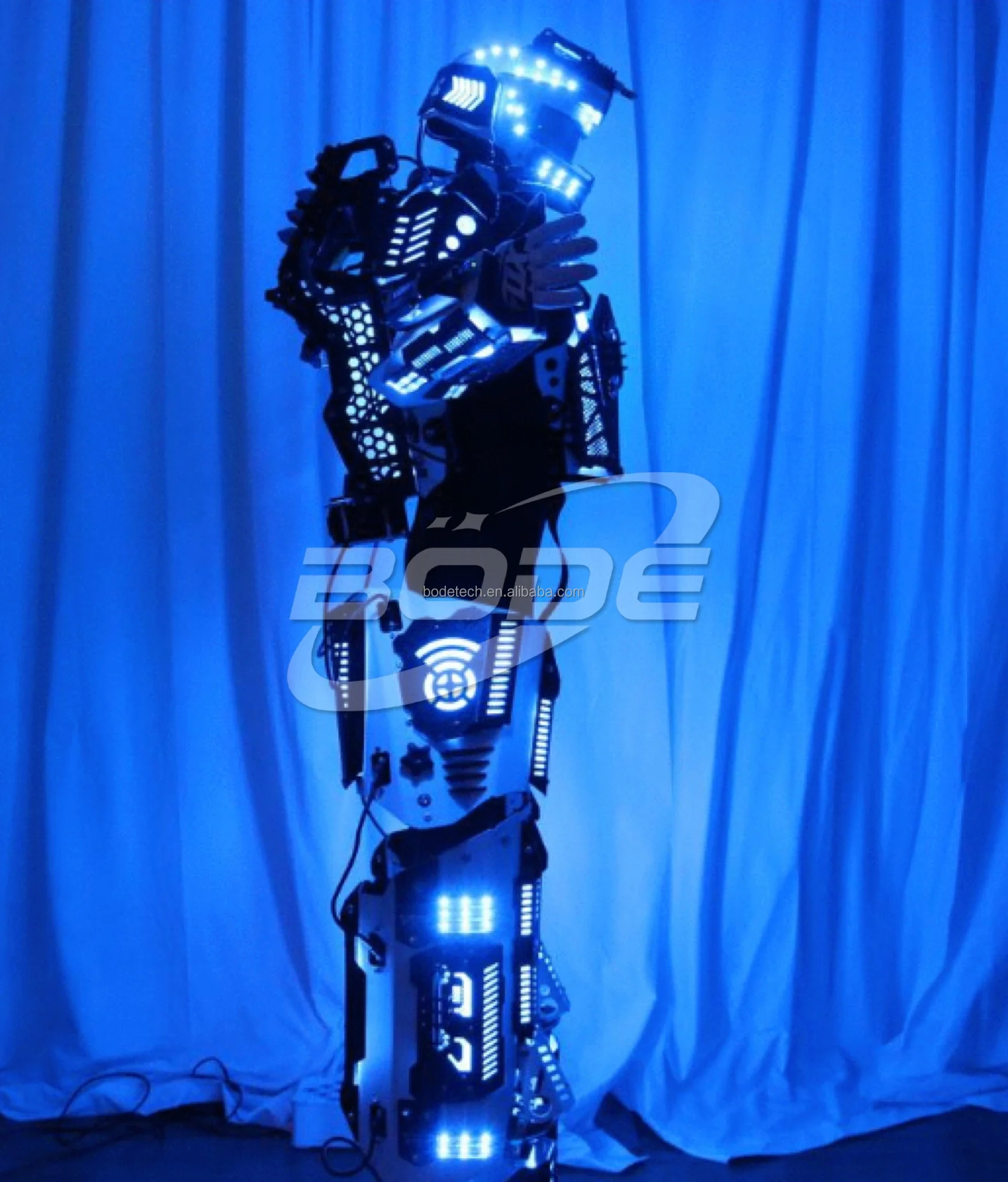 Traje Led Party Robot Costume Led Clothes Stilts Walker Costume ...