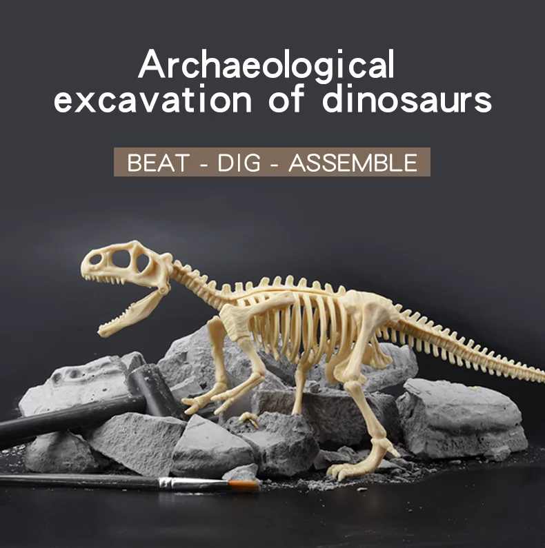 Wholesales Dig Kit Dinosaur Excavation Kit for Kids