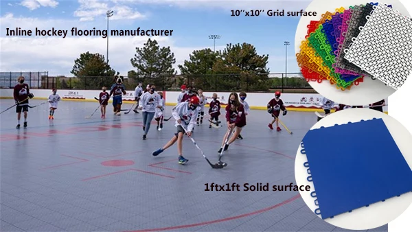 Indoor Modular Sports Flooring For Roller Skating Or Hockey Court - Buy ...